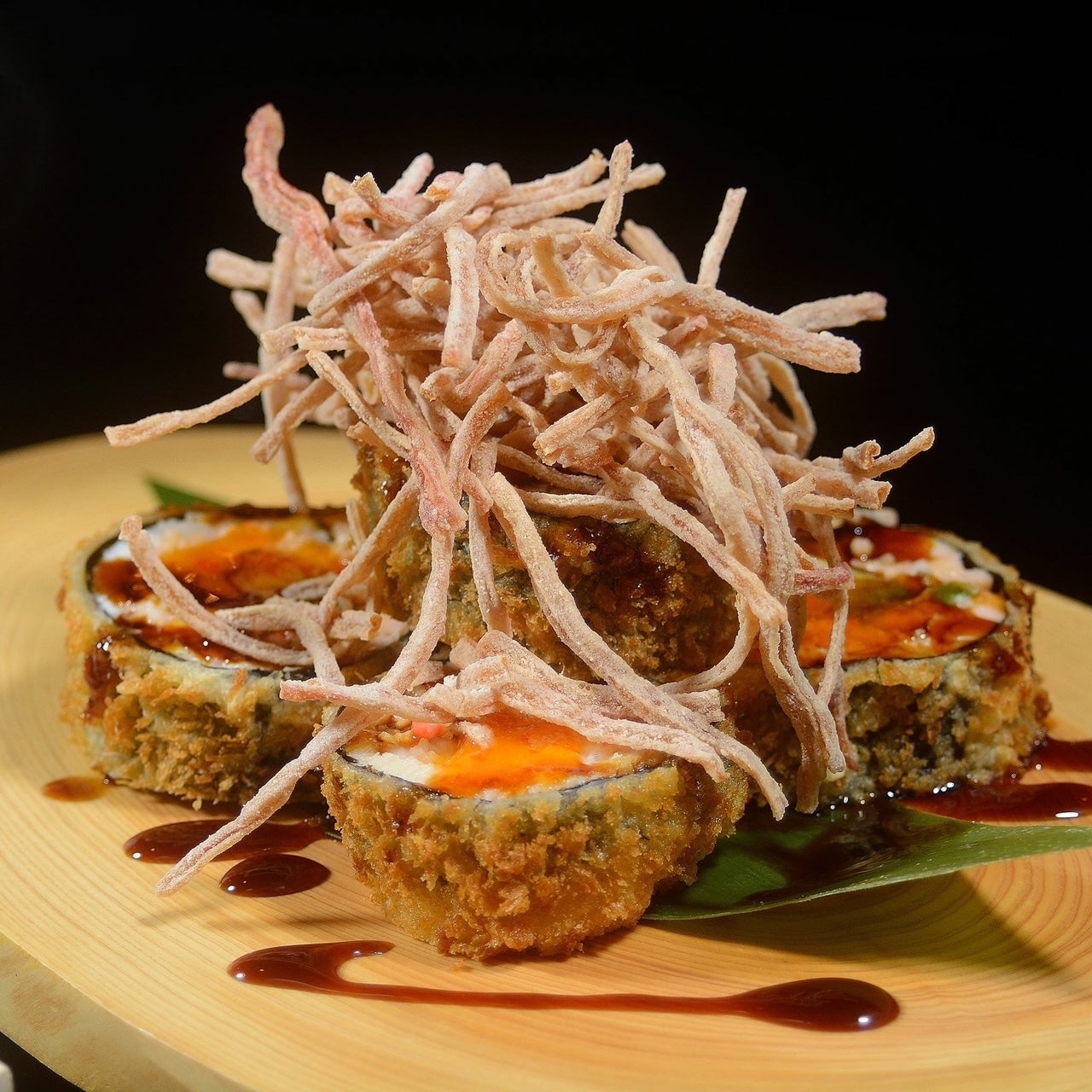 Firecracker Roll (No Rice, Deep-Fried) | Raku Hibachi Sushi & Ramen
